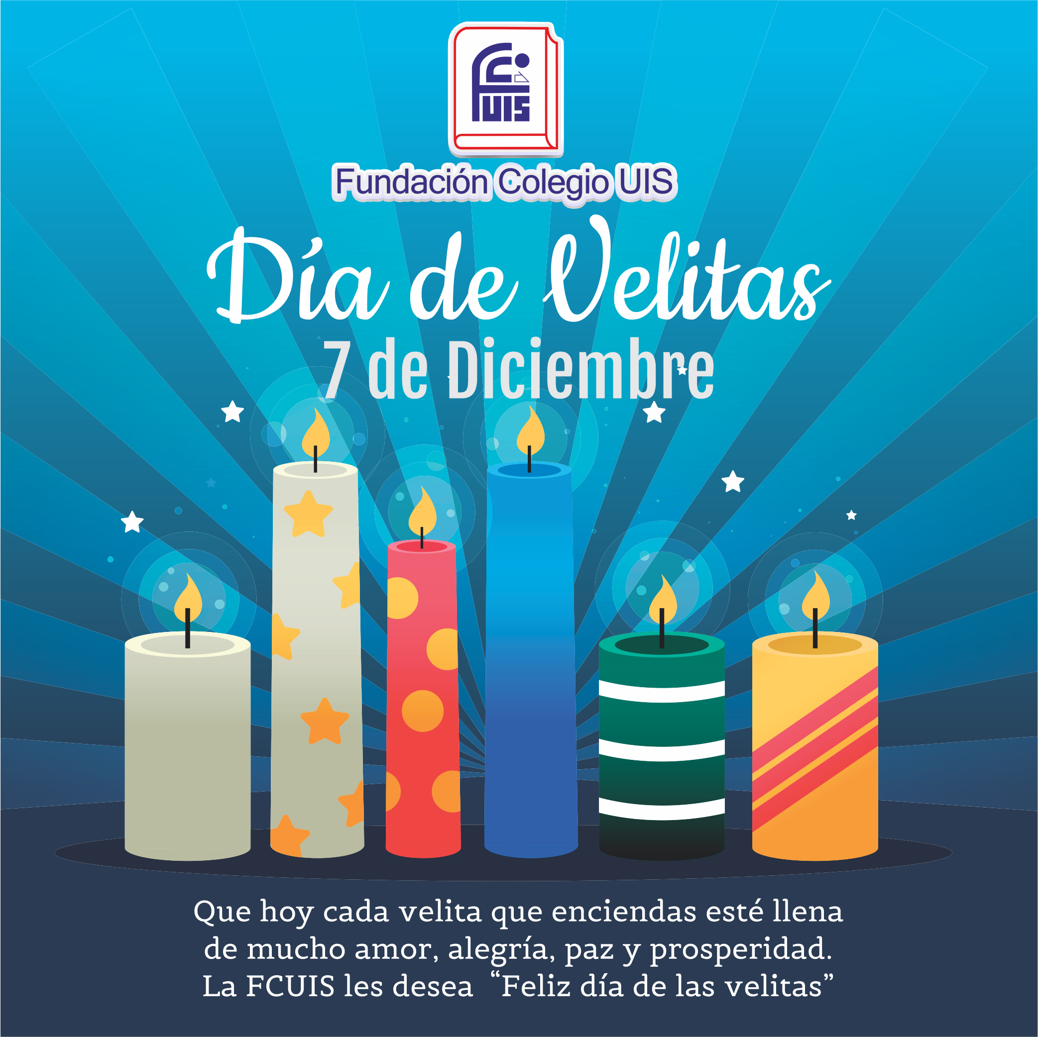 Día de velitas - Fundación Colegio UIS - Floridablanca